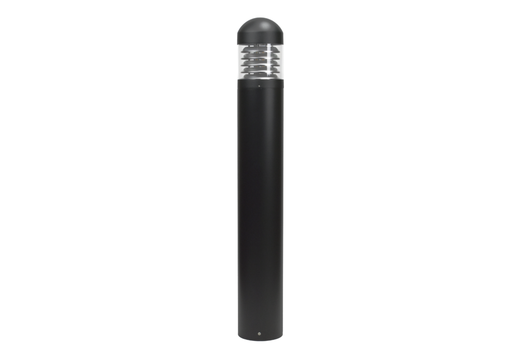 Dome Louvered LED Bollard - Lumen and Kelvin Field Selectable - Cost ...